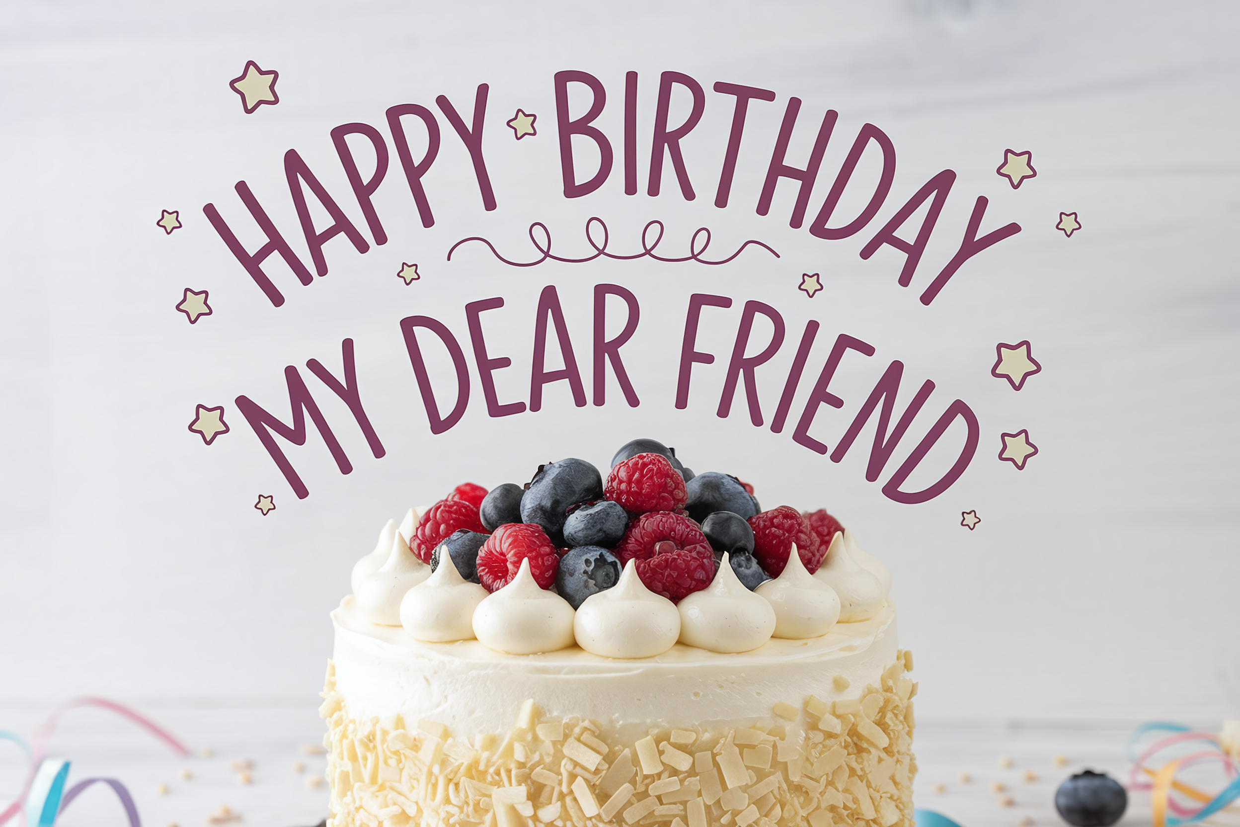 Happy Birthday Dear Friend Pictures