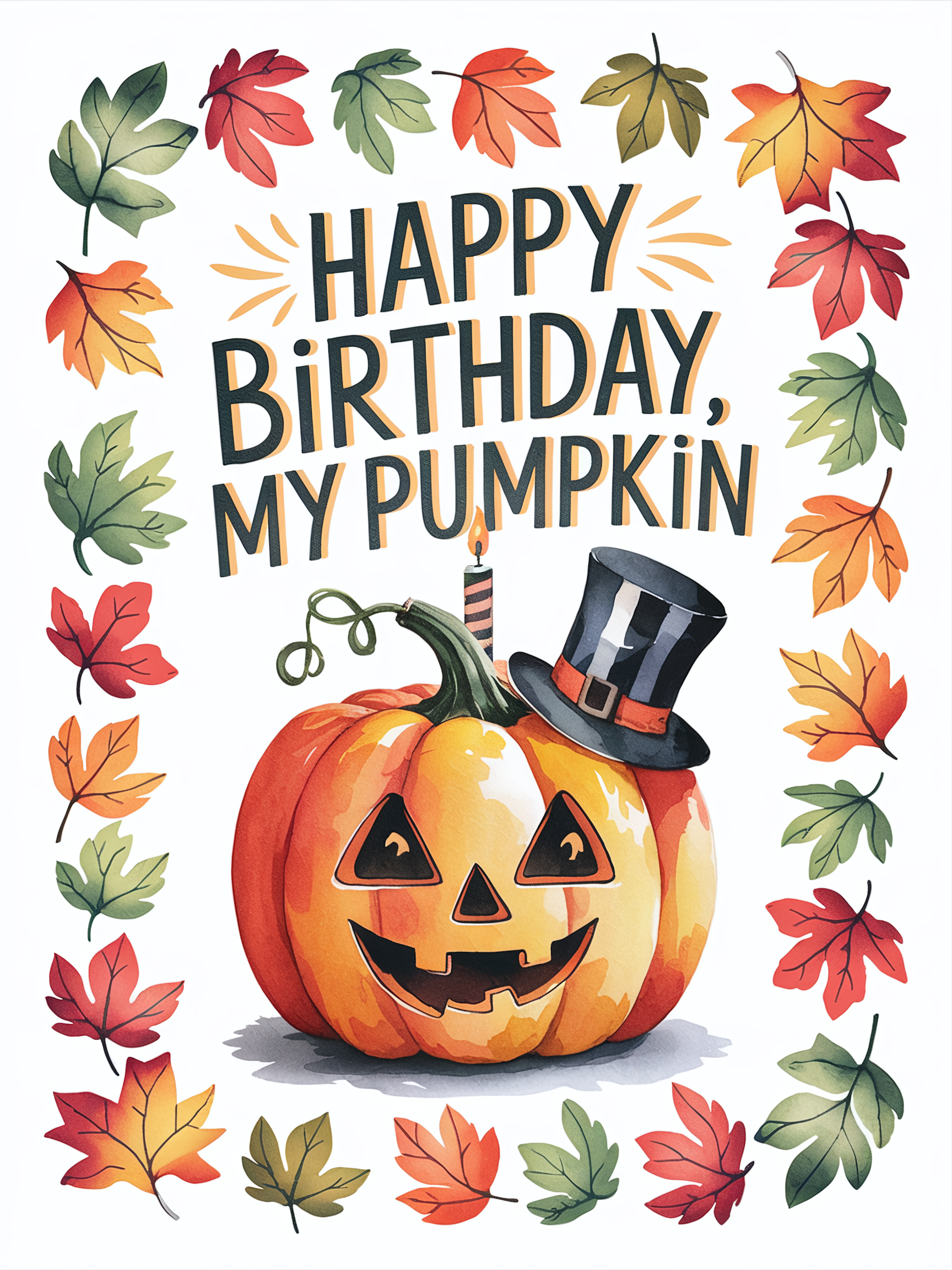 Celebrate Fall Birthdays With 9 Delightful “happy Birthday My Pumpkin ...