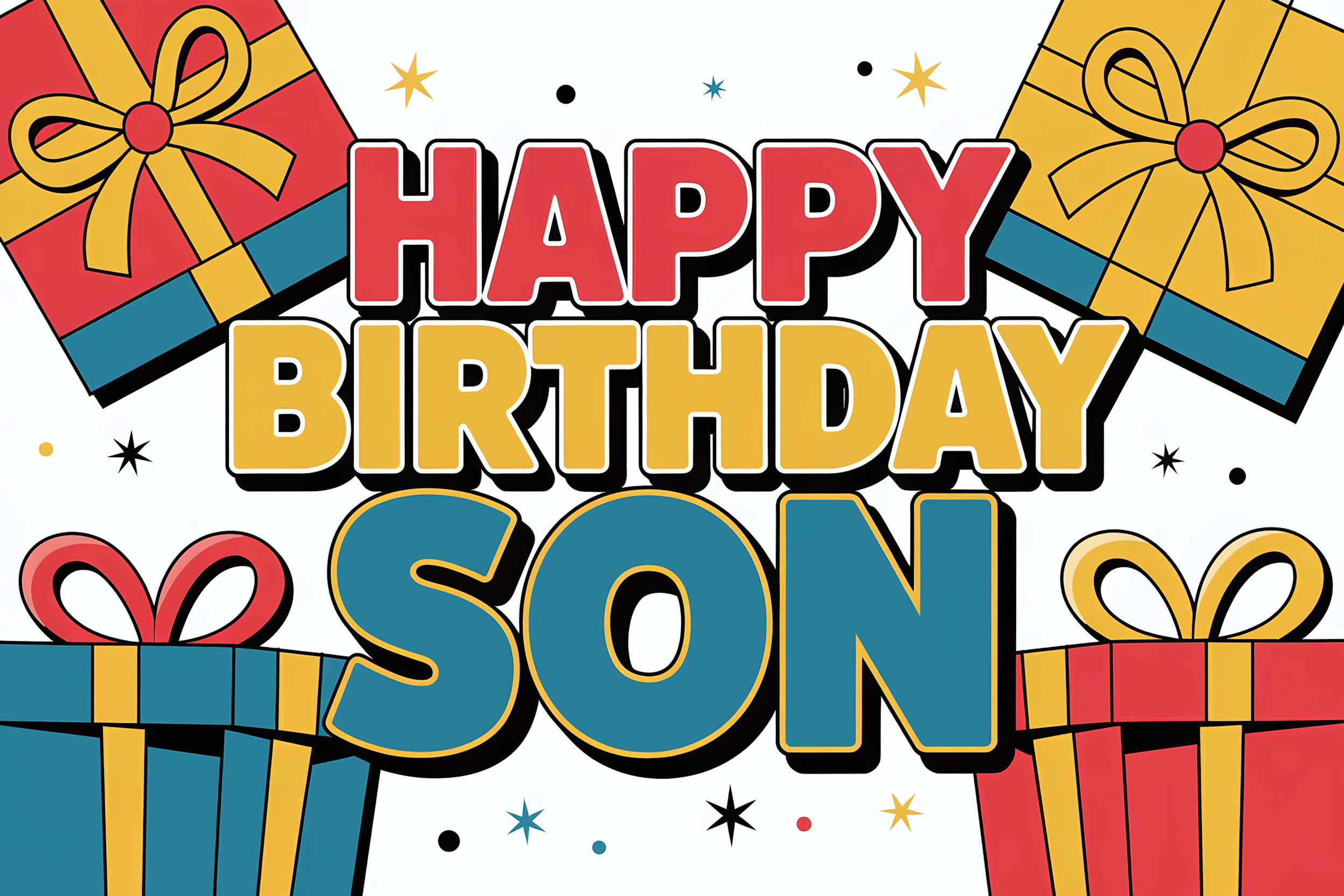 Free Download Happy Birthday Son Card