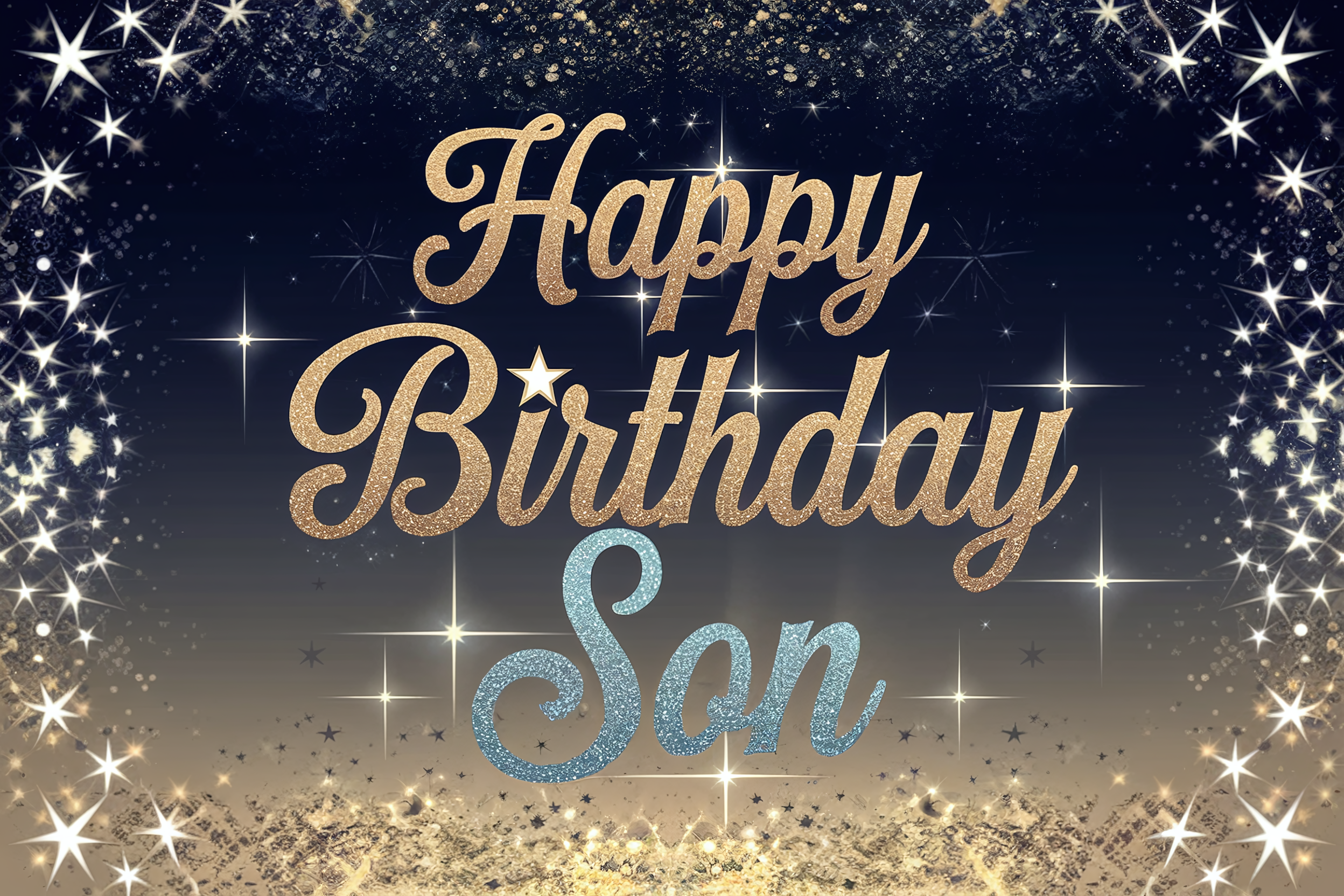 Free Download Happy Birthday Son Card