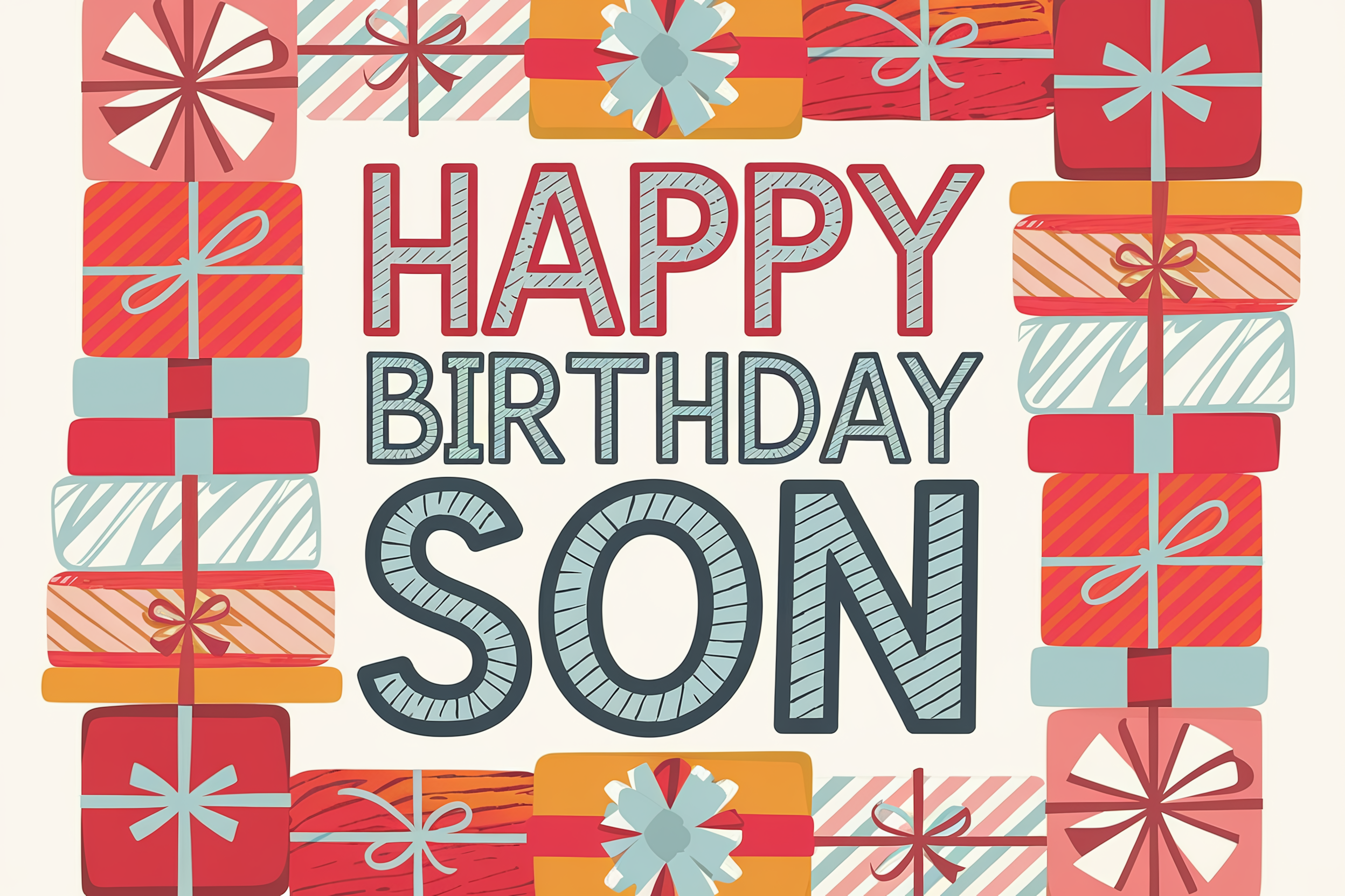Free Download Happy Birthday Son Card