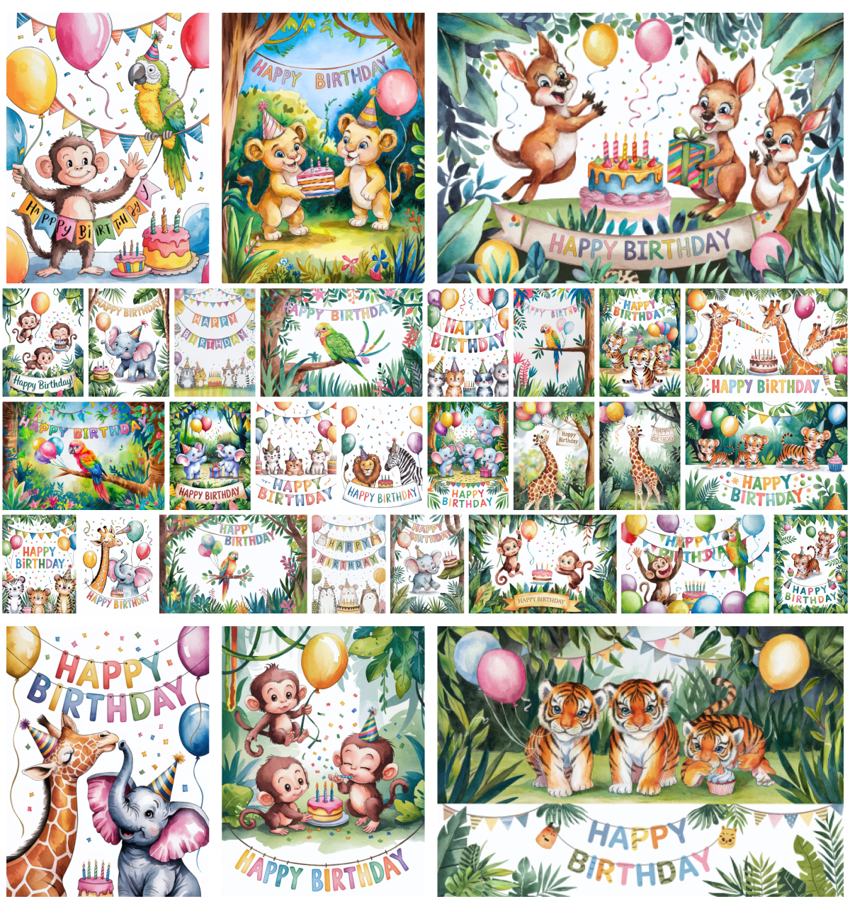 270 happy birthday Design Bundles | Download High-resolution Images ...