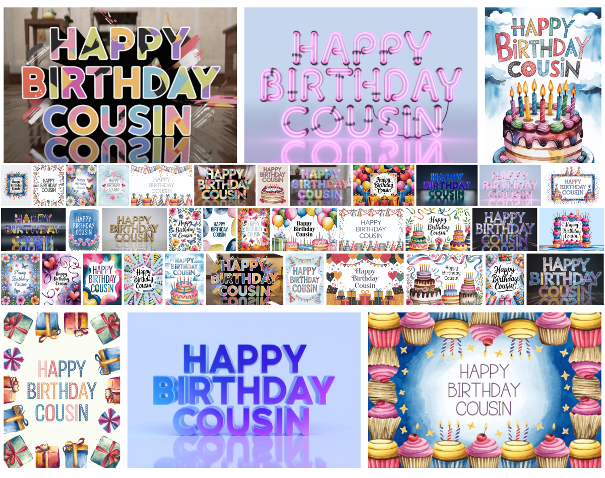 Happy Birthday Birthday Wishes For Cousin Female Images Free ...