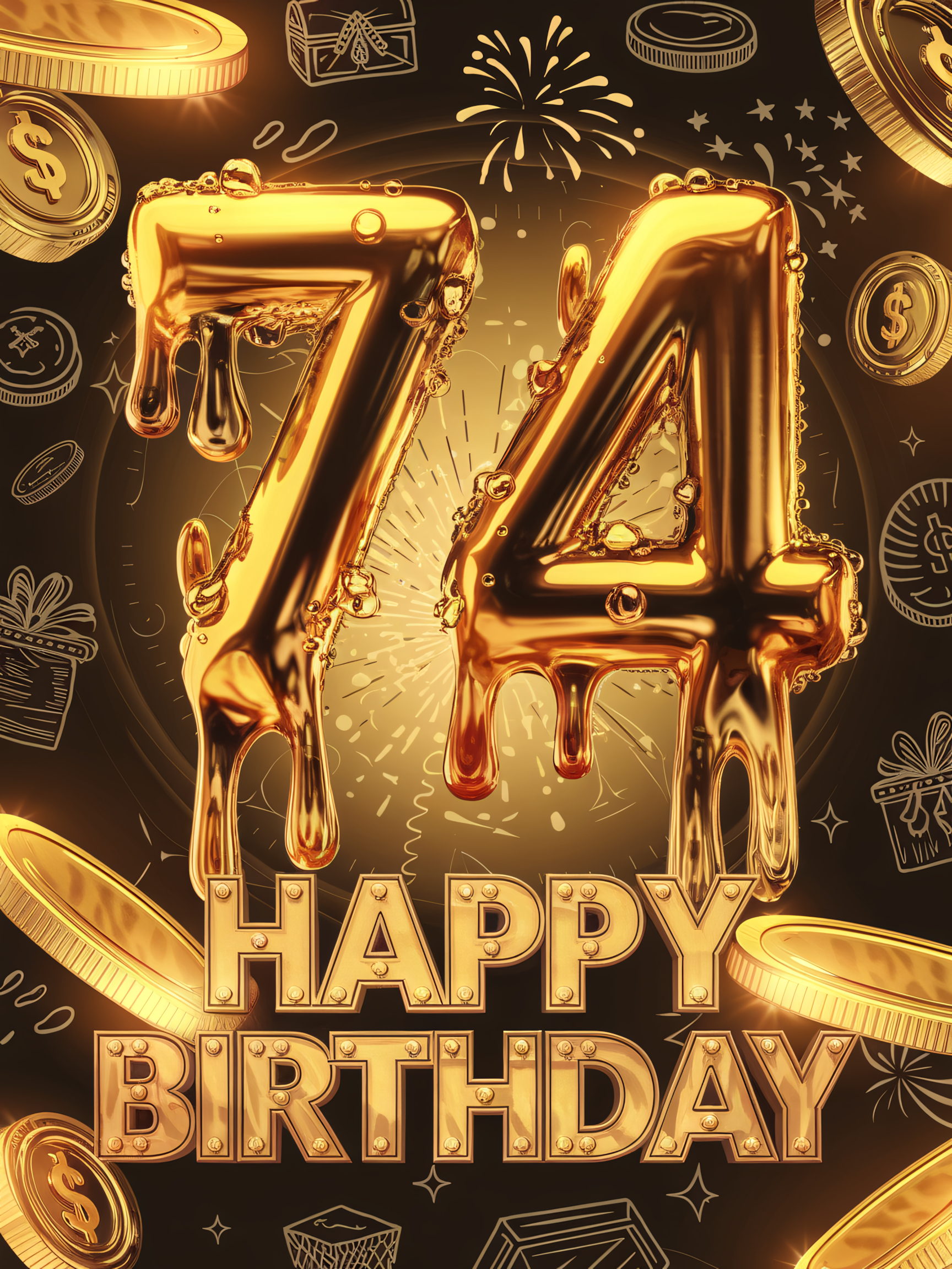 4 74th Birthday | Free Vectors, Photos, Artwork Images | 123Freevectors