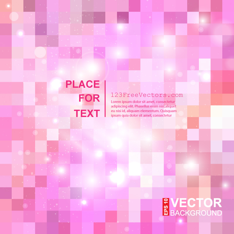 Pink Square Background