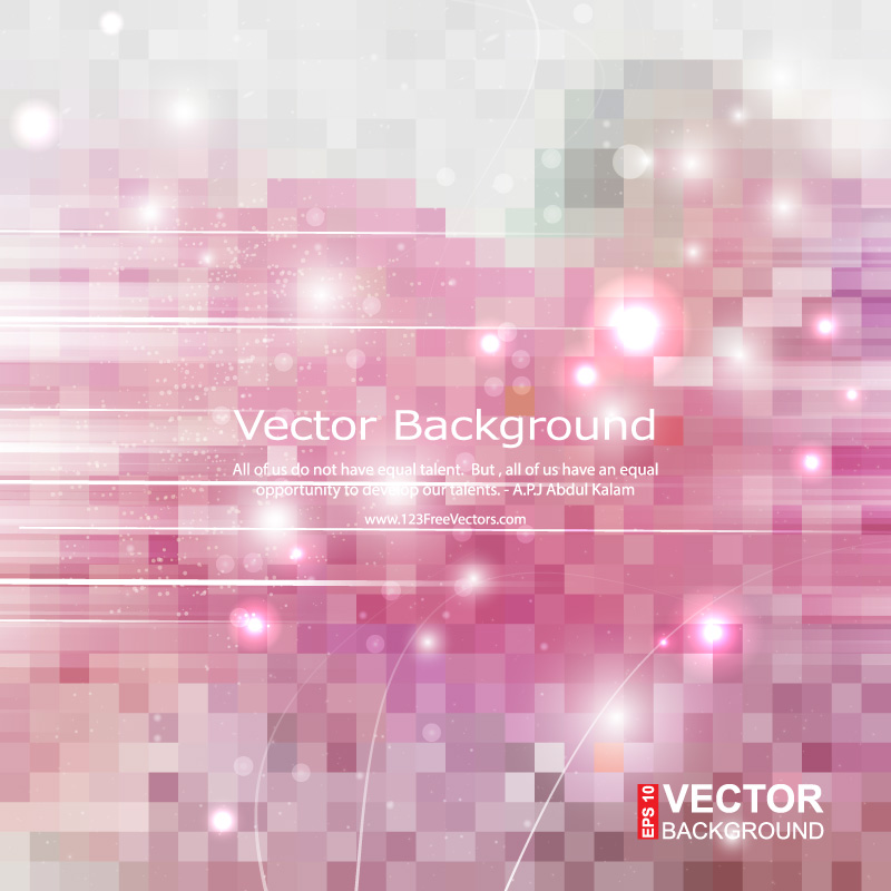Pink Square Background Template