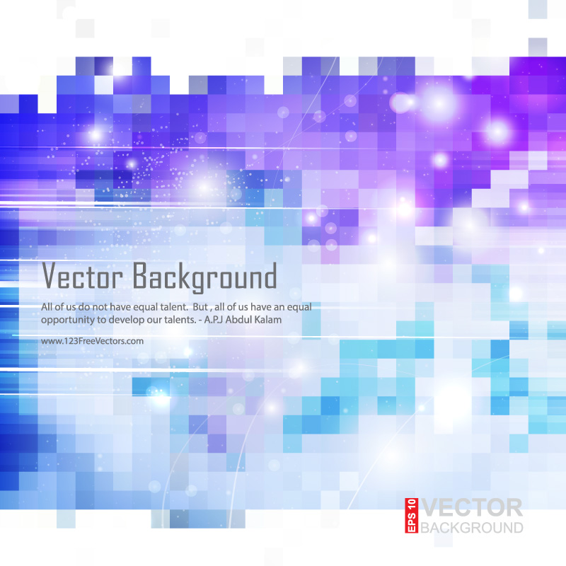 Purple Abstract Square Background Template