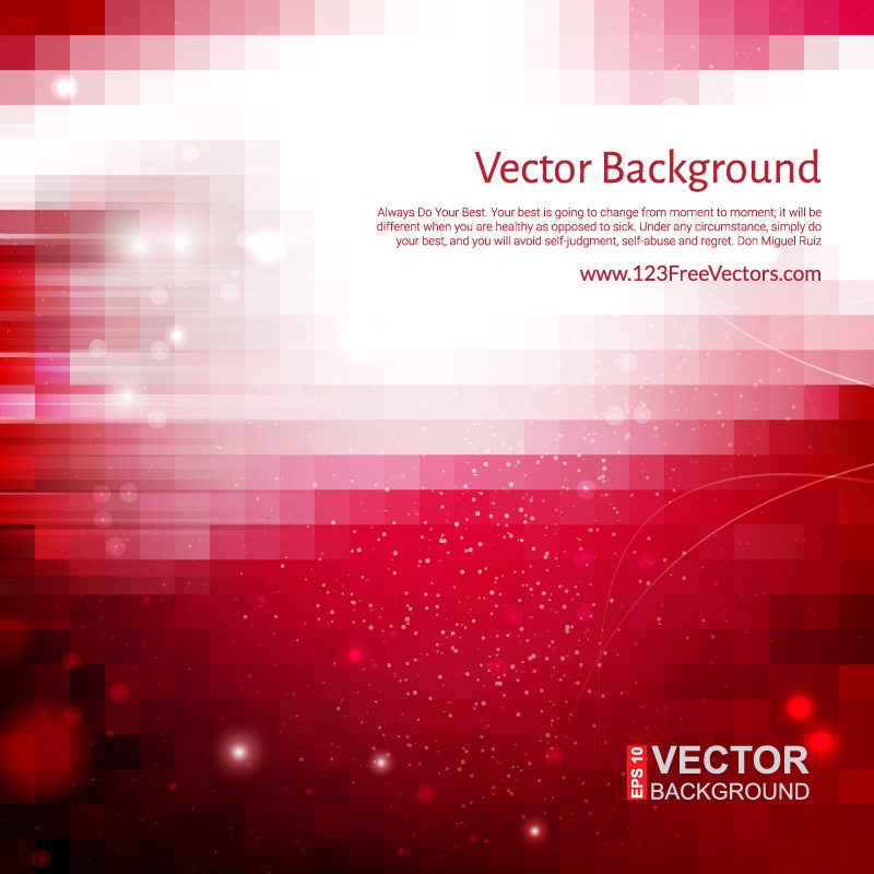 Red Square Background Free