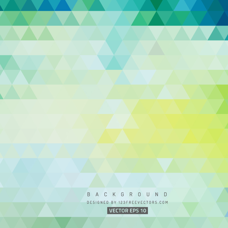 Light Color Triangle Background Vector