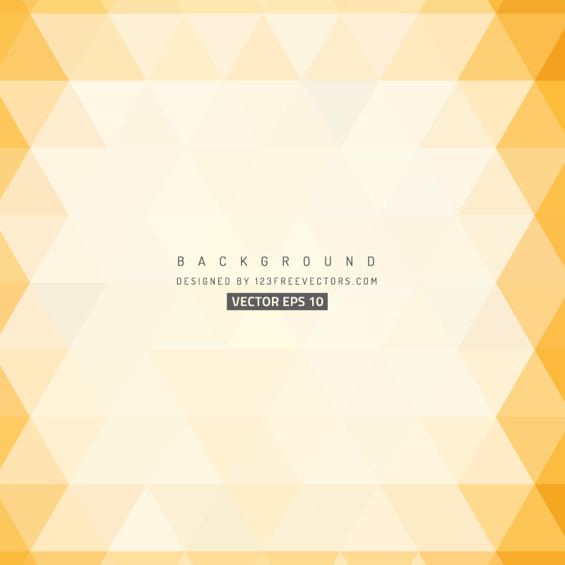 Light Orange Triangle Background Pattern