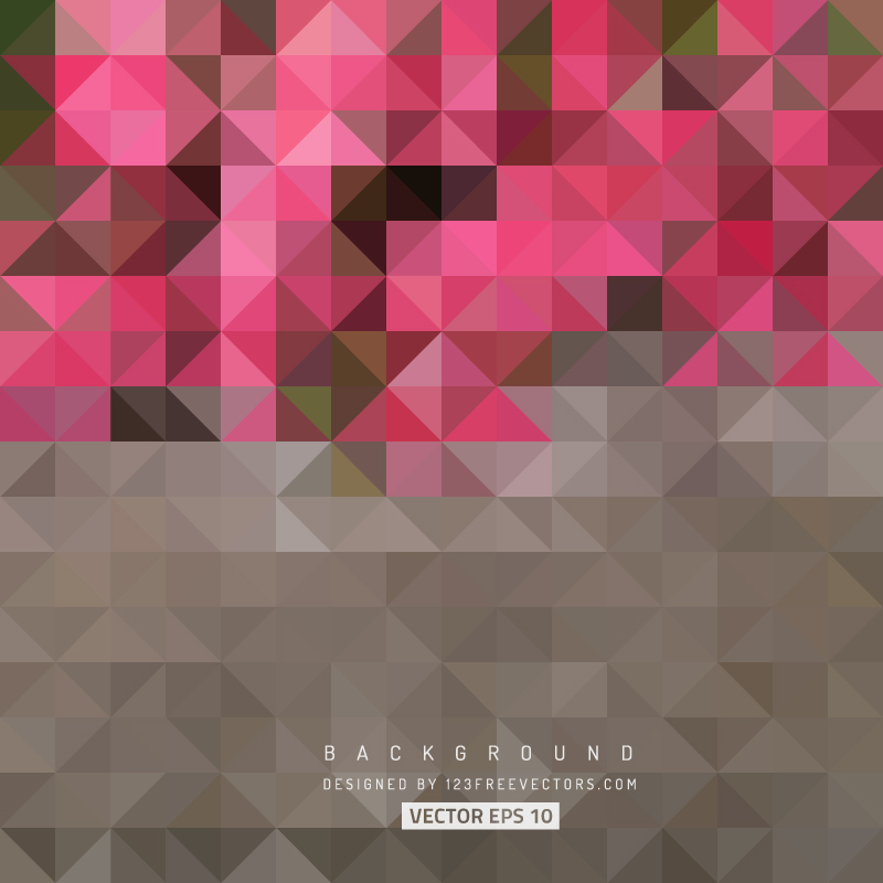 Pink Gray Triangle Background