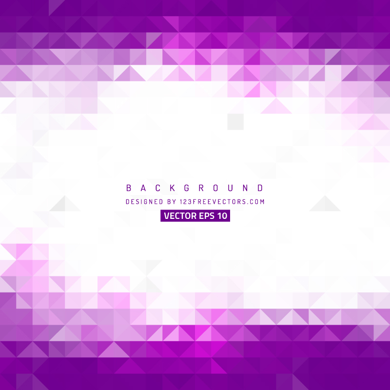 Purple Abstract Triangle Background Image