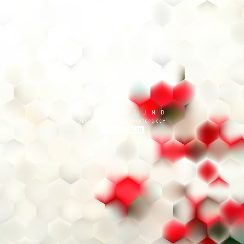 Abstract Light Color Hexagon Background Template