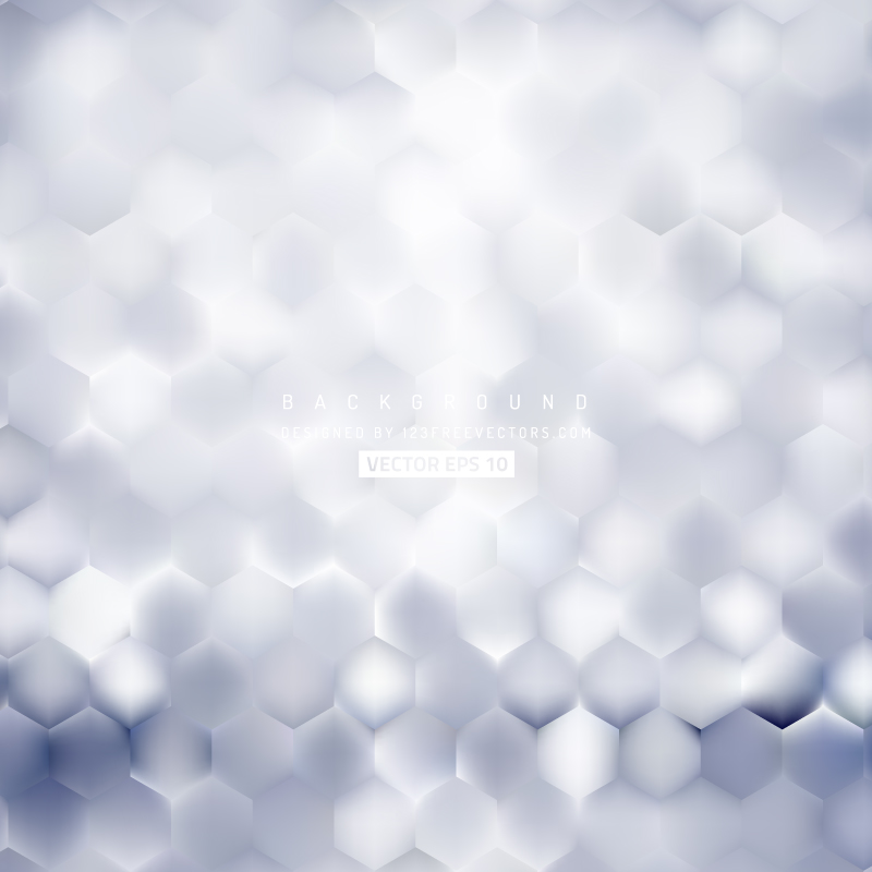 Gray Hexagon Background Pattern 