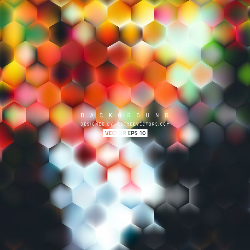 Hexagon Background Template