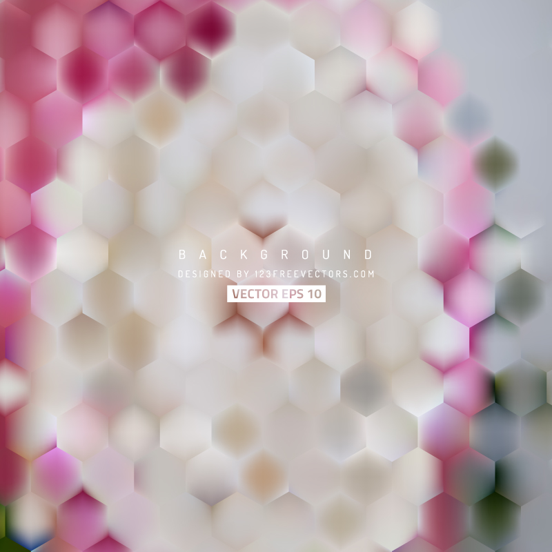 Hexagon Pattern Background Design