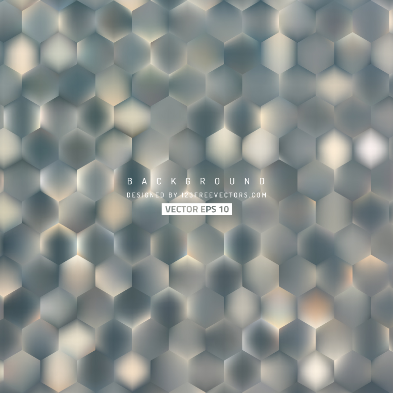 Abstract Hexagon Pattern Background Design