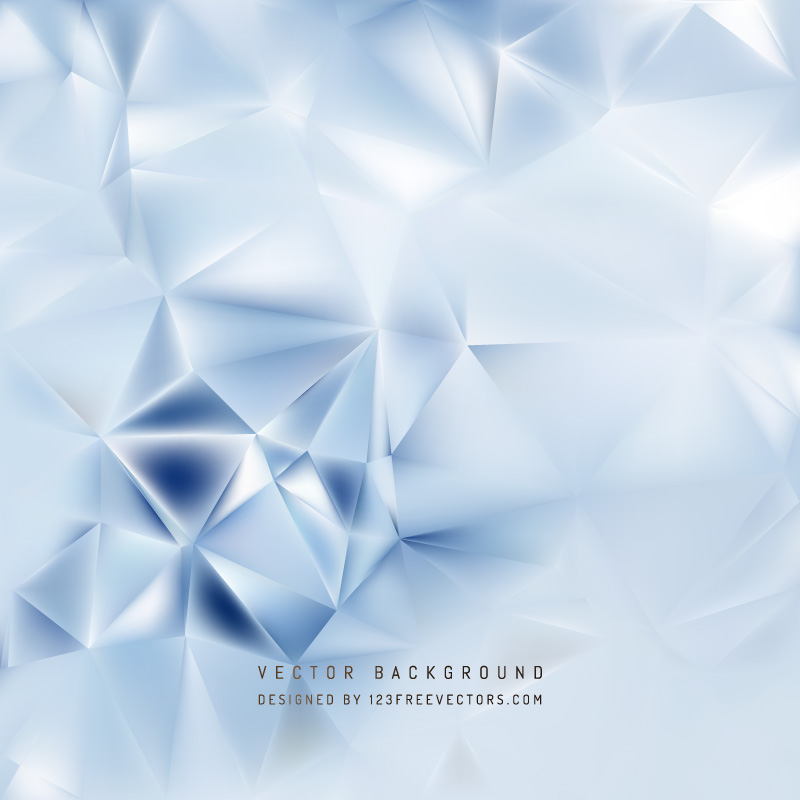 Light Blue Low Poly Background