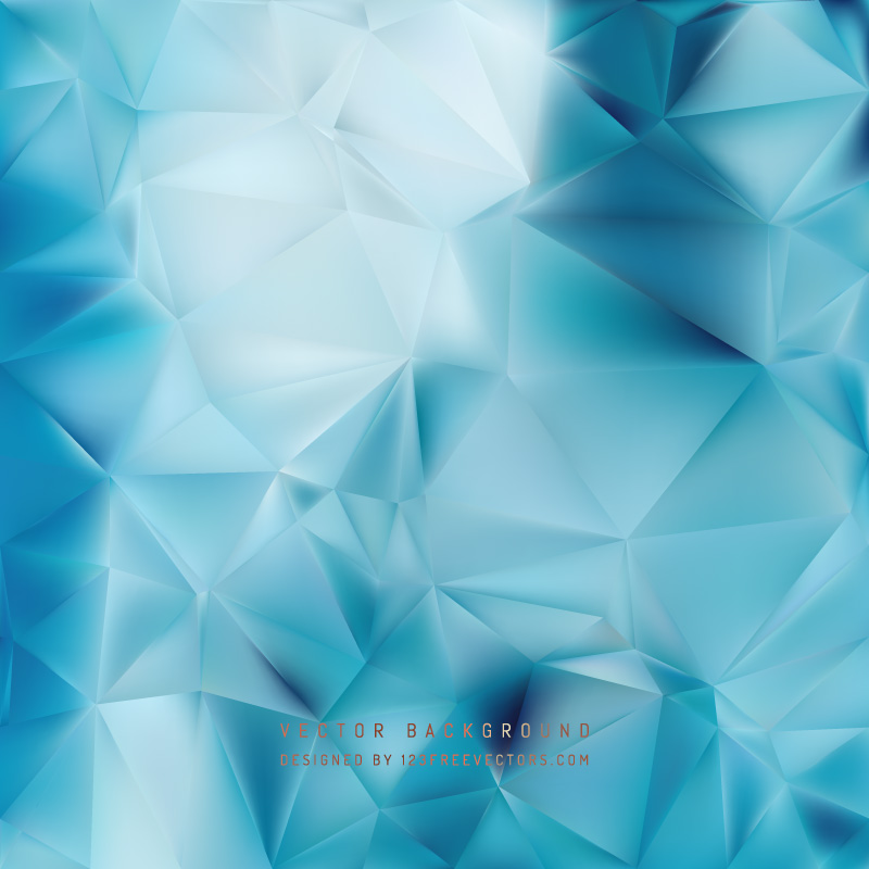Abstract Blue Polygon Pattern Background Abstract Blue Polygon Pattern Background