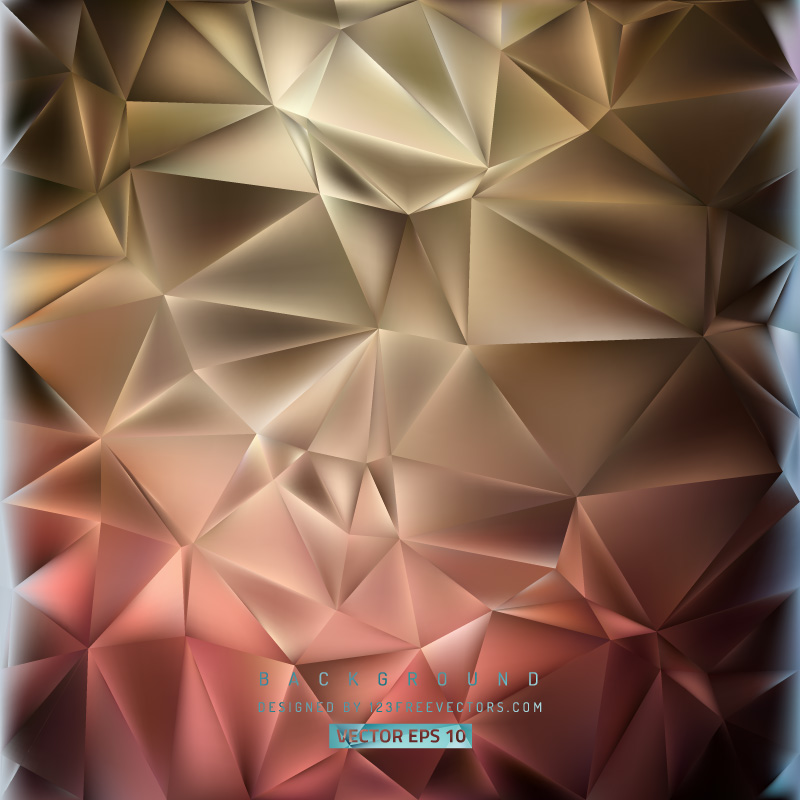 Dark Color Polygon Background Template