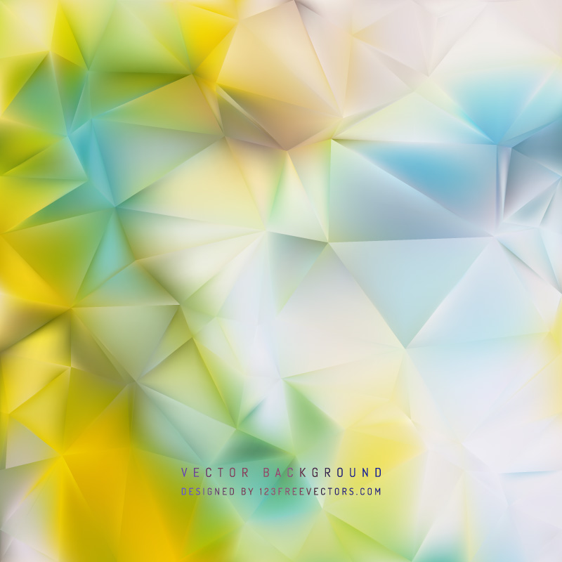 Abstract Light Color Polygon Triangle Background