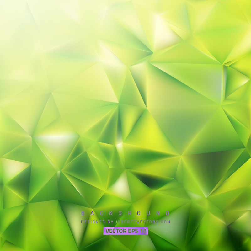 Abstract Blue Polygon Triangle Pattern Background