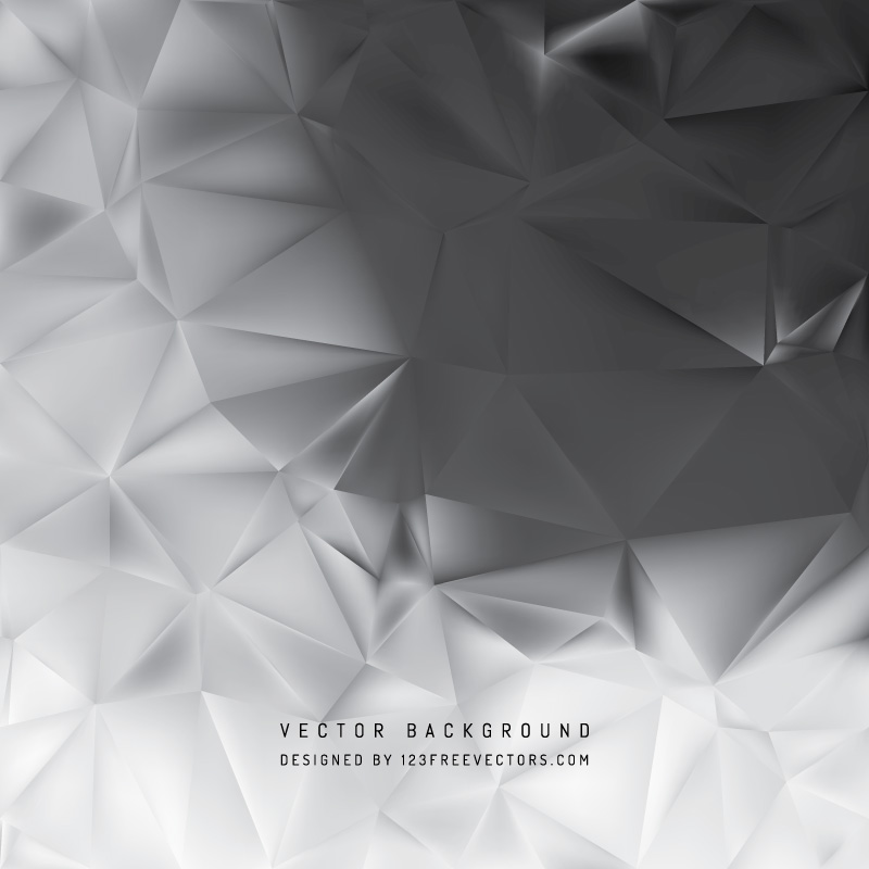 Abstract Blue Polygon Triangle Pattern Background