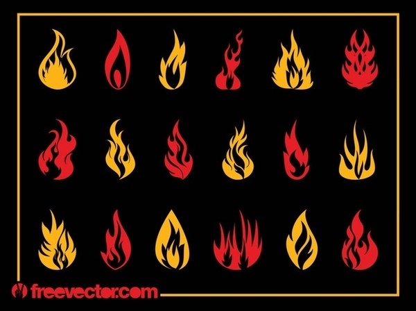 The Dynamic Fusion of Graphics with the Flames Vector Collection