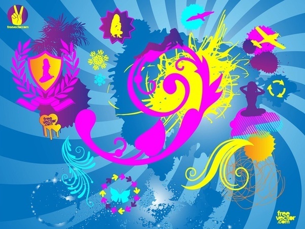 14 Cool Graphics Free Vectors | Free Images | 123Freevectors