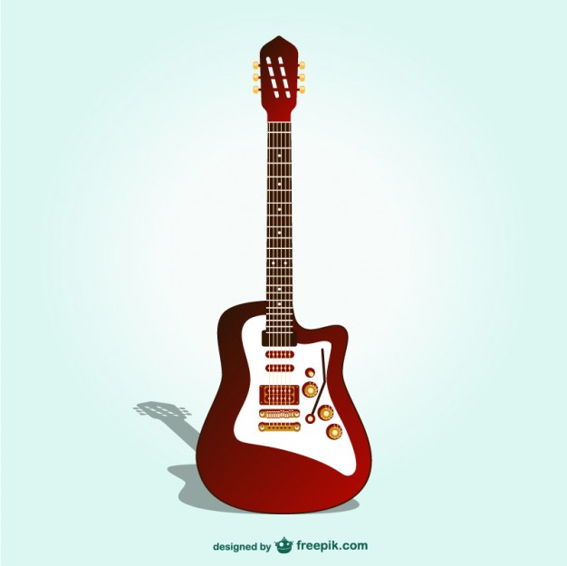 Stellar Array of Guitar Vector Arts : Discover 36 Unique Designs