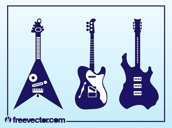Stellar Array of Guitar Vector Arts : Discover 36 Unique Designs