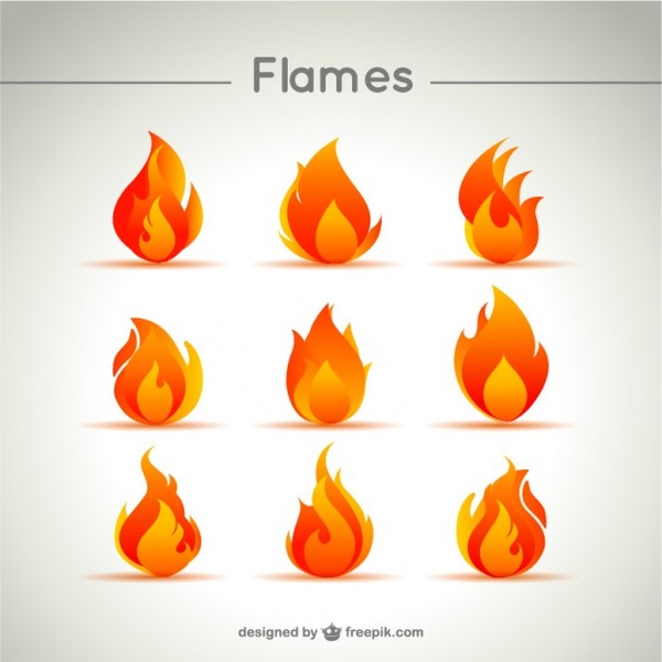 The Dynamic Fusion of Graphics with the Flames Vector Collection