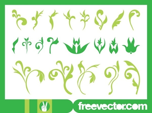 Flourishing Floral Vector Designs For Creative Enthusiasts | 123freevectors