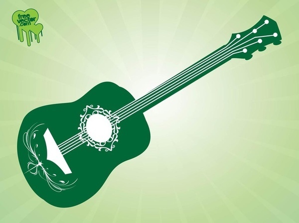 Stellar Array of Guitar Vector Arts : Discover 36 Unique Designs