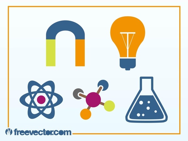 Research Icons Free Vector