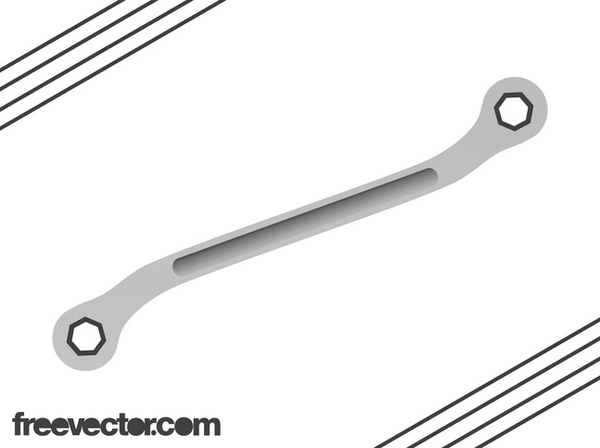 Wrench Free Vector