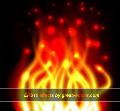 Flame Vector Illustrator