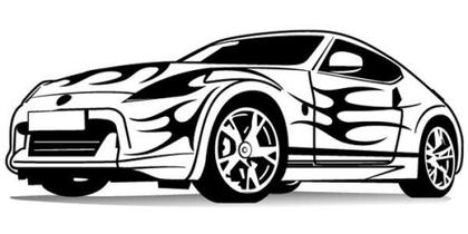 Racing Car Free Vector