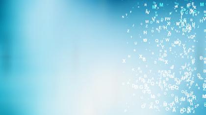 20+ Blue And White Scattered Letters Background | Free Vectors | Free ...