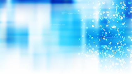 20+ Blue And White Scattered Letters Background | Free Vectors, Photos ...