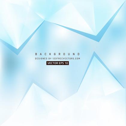 Light Blue Geometric Triangle Background Design