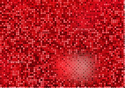 Abstract Dark Red Dot Background