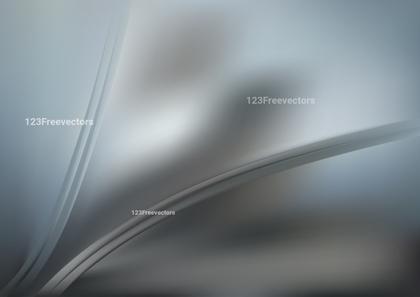 Glowing Blue and Grey Wave Background Graphic