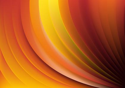 Free Download Shiny Orange and Yellow Curved Stripes Background Vector ...