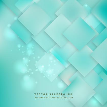 Turquoise Square Background Design