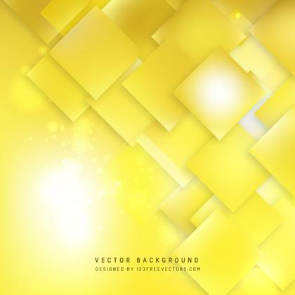 Abstract Yellow Square Background Template