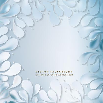 Light Blue Arc Drops Background