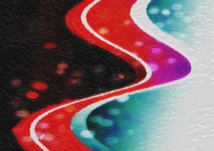 Red and Blue Distressed Watercolour Background