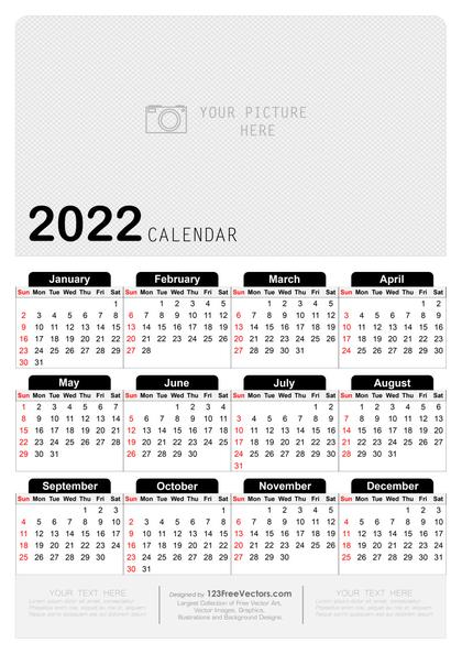 Free Download Free Printable Yearly Calendar 2022