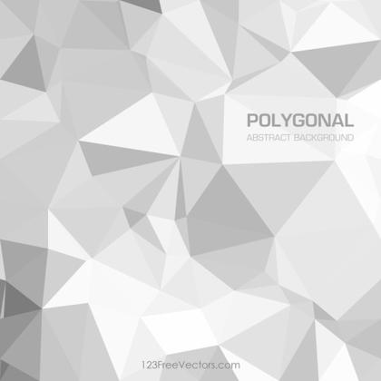 Gray Abstract Polygonal Background Image